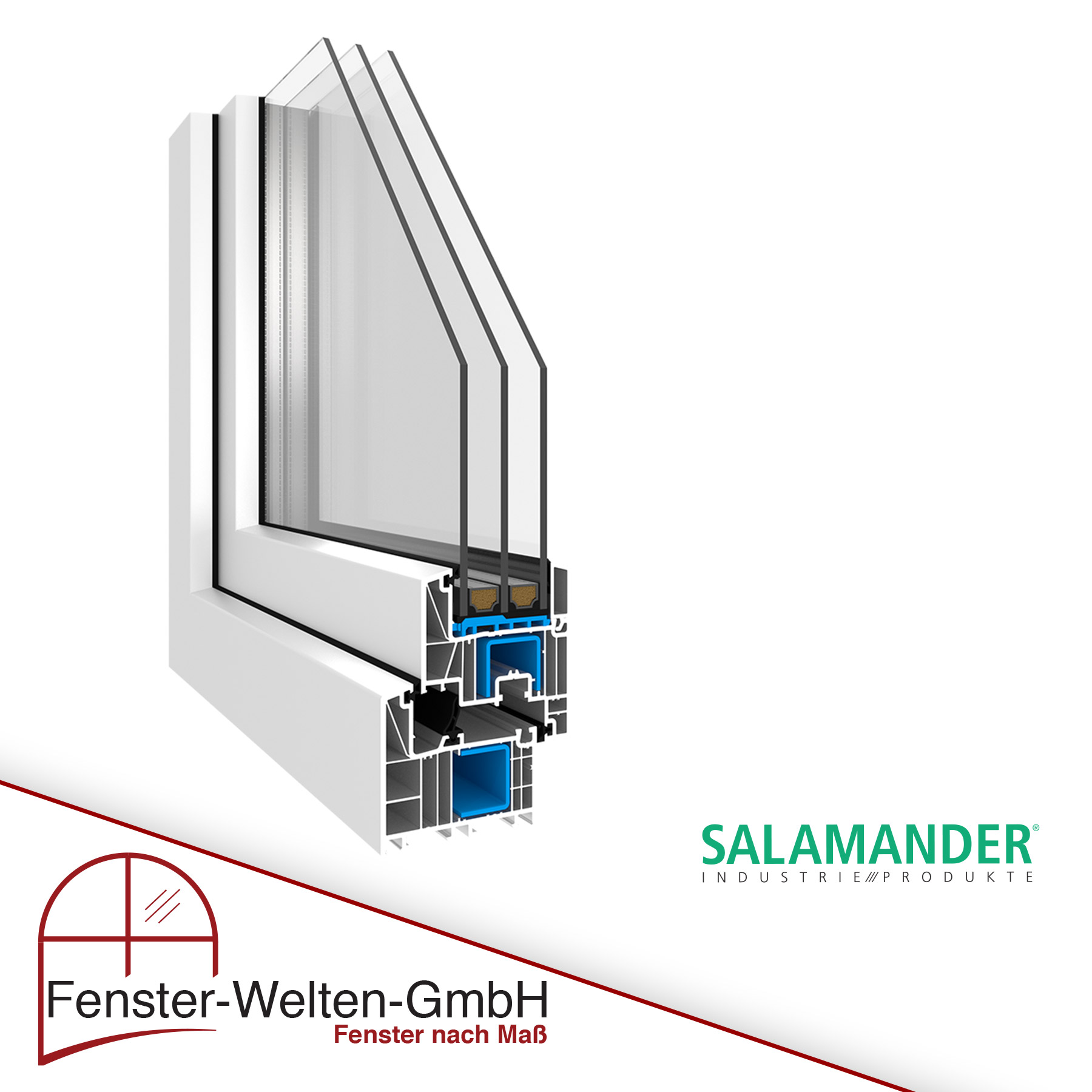 Salamander bluEvolution 82 MD (82mm) • Fenster Konfigurator Online